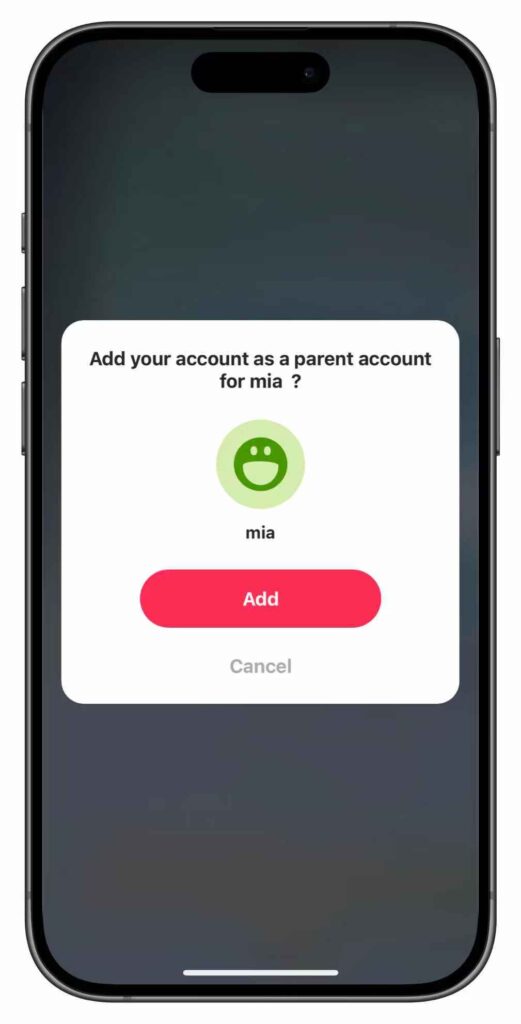 Add a Parent Account - JusTalk Kids