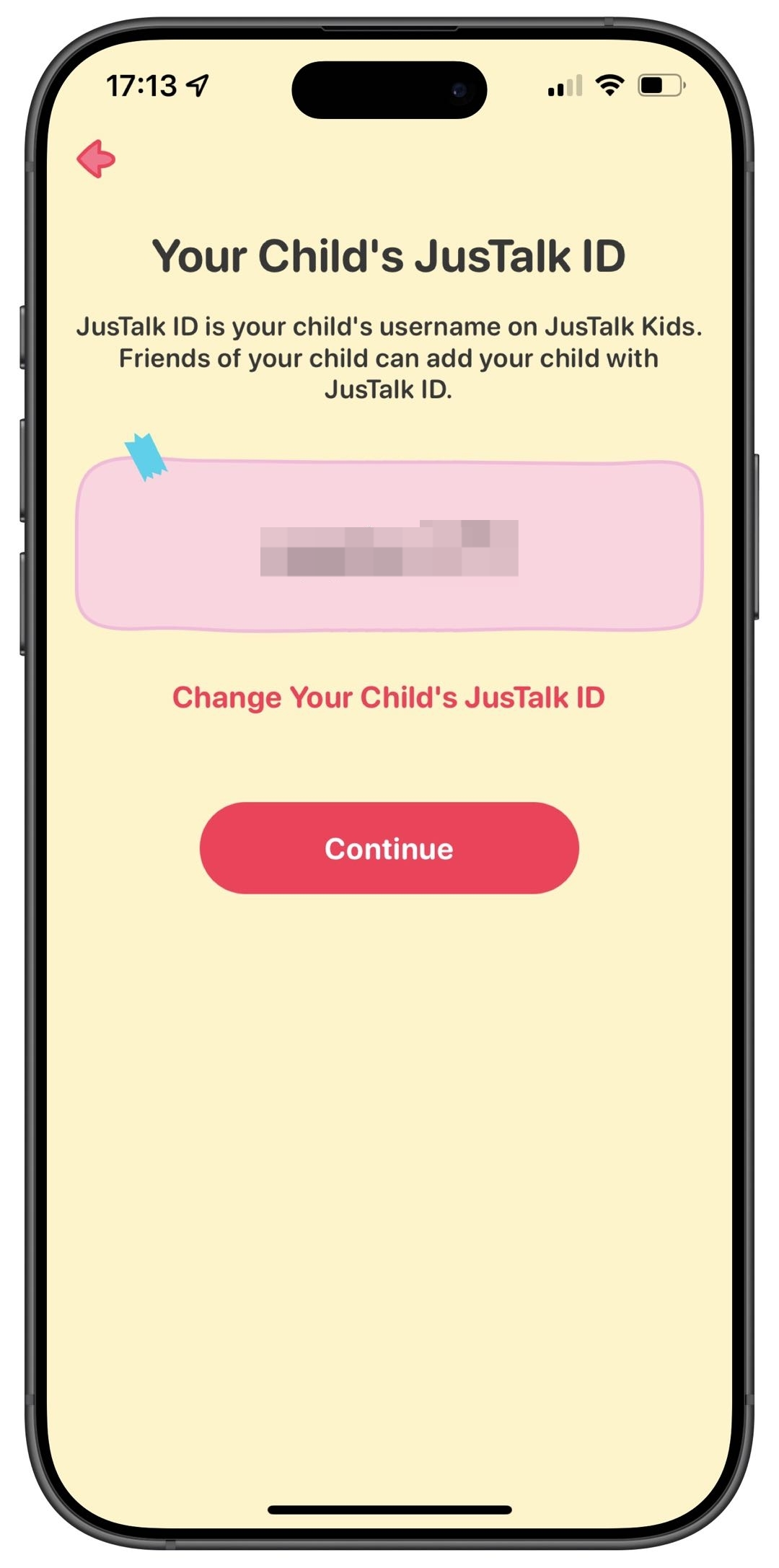 Create an Account - JusTalk Kids