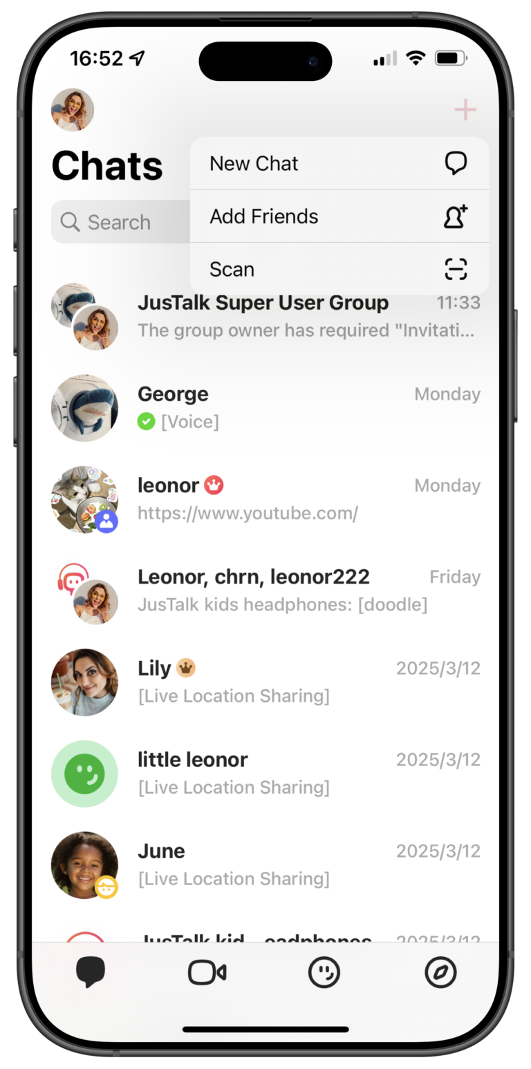 Add a Parent Account - JusTalk Kids